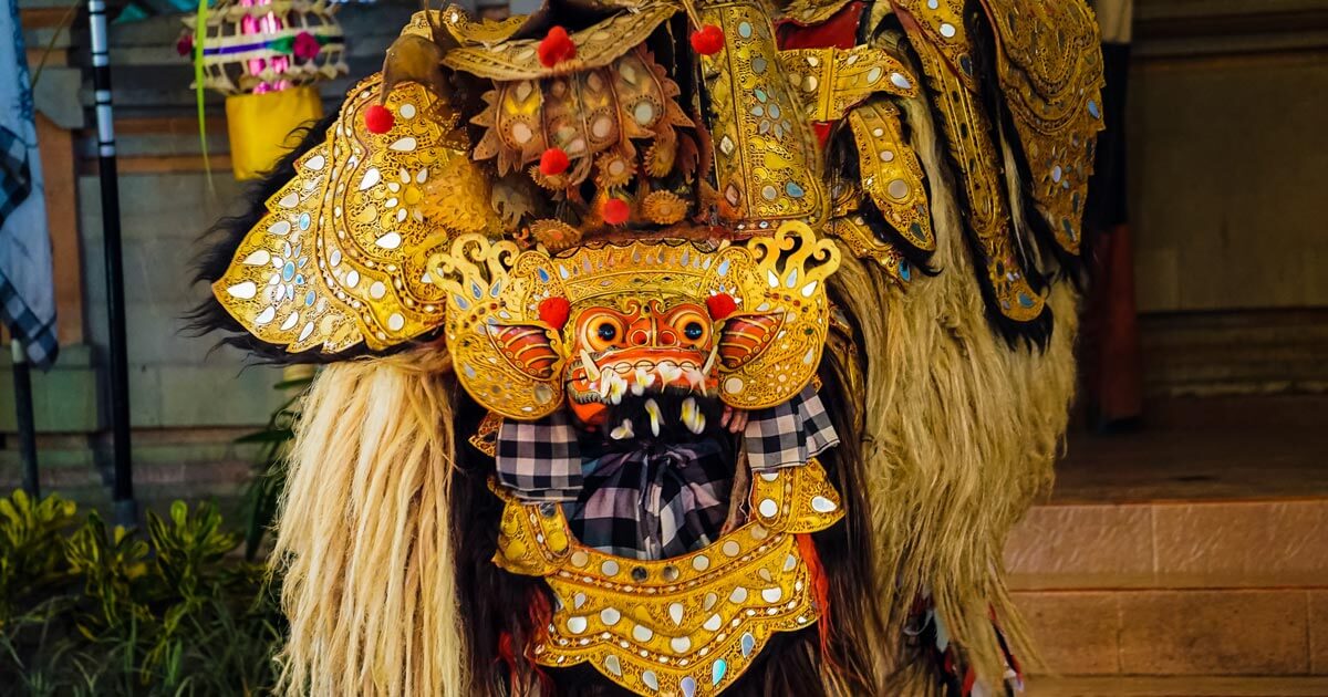Barong Dance Painting